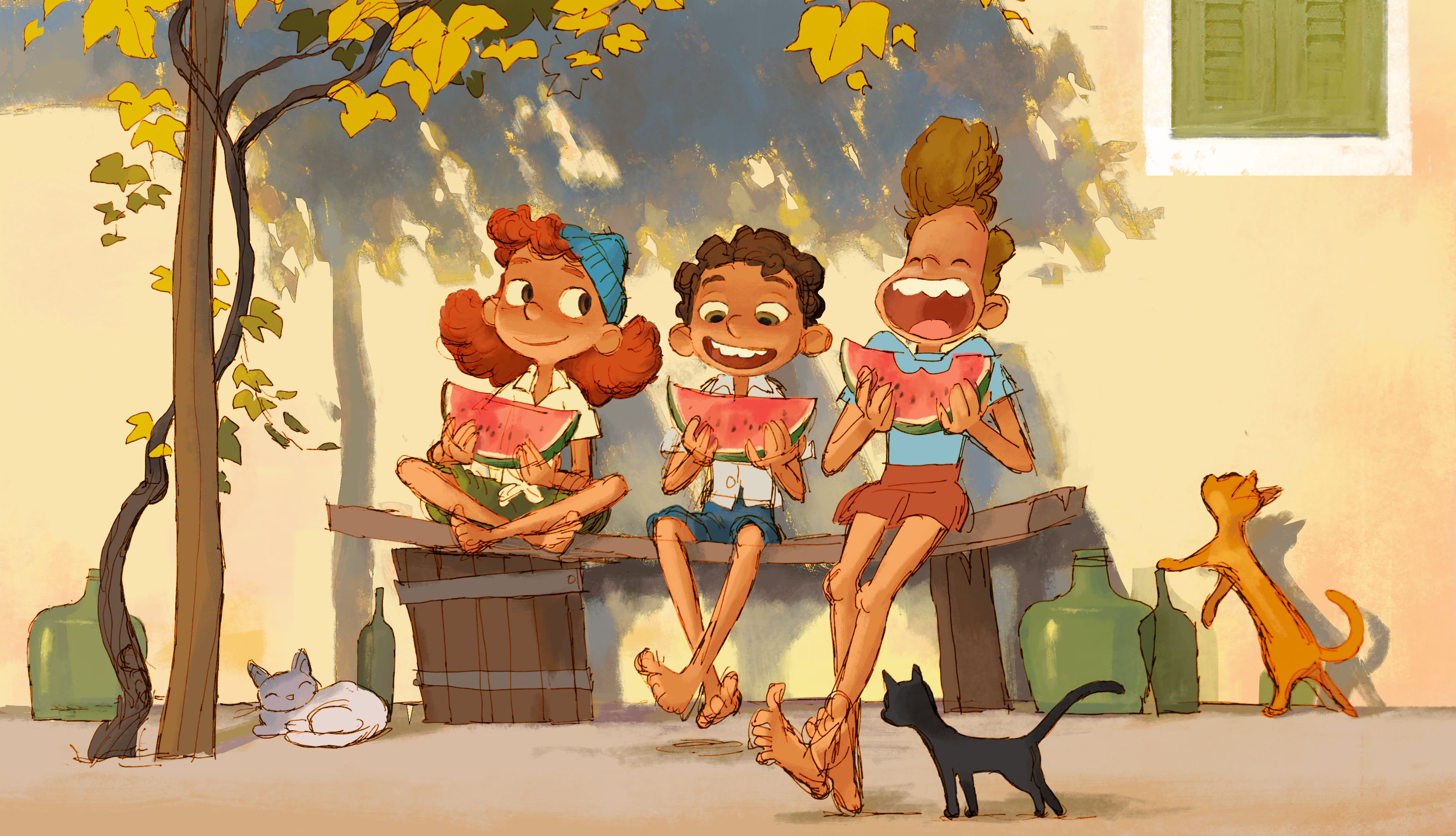 'Luca' Theatrical Poster Showcases Sea Creature Features - Trailer ...