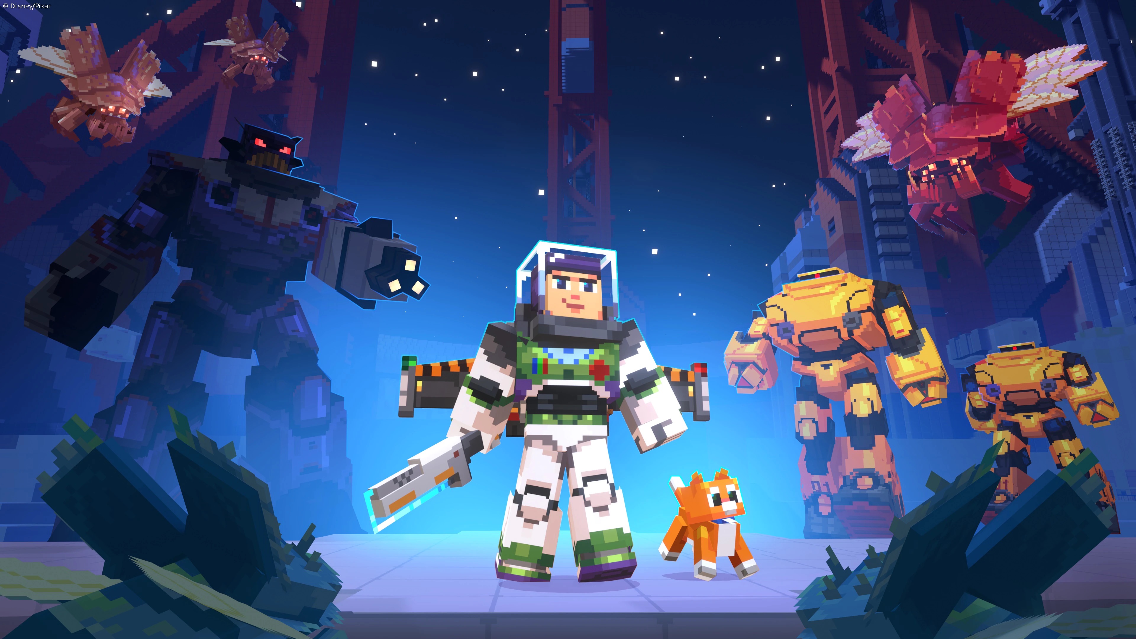 Lightyear Lands in Minecraft - Pixar Post