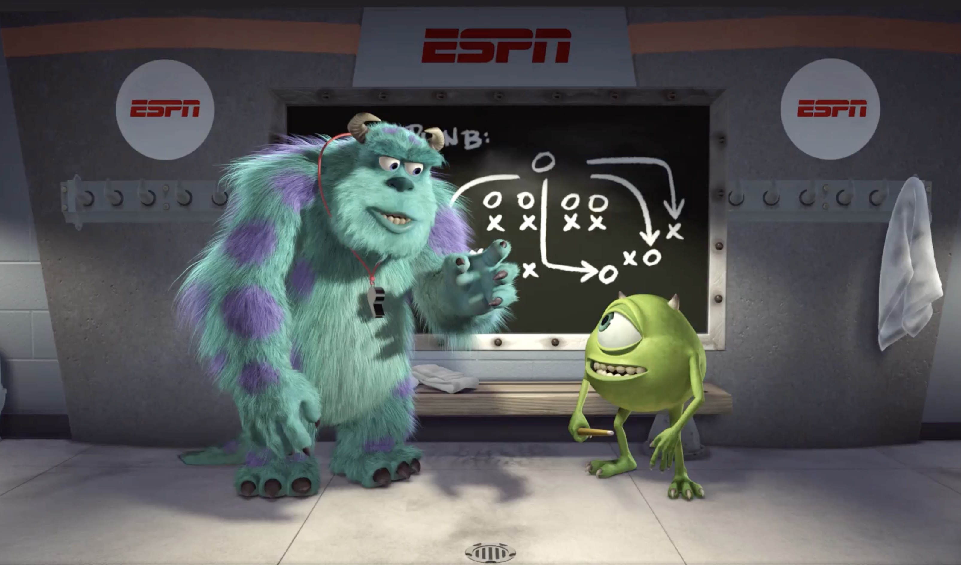 Pixar & NFL Teaming up Again for "Monsters Funday Football" Game (Dec 8 ...